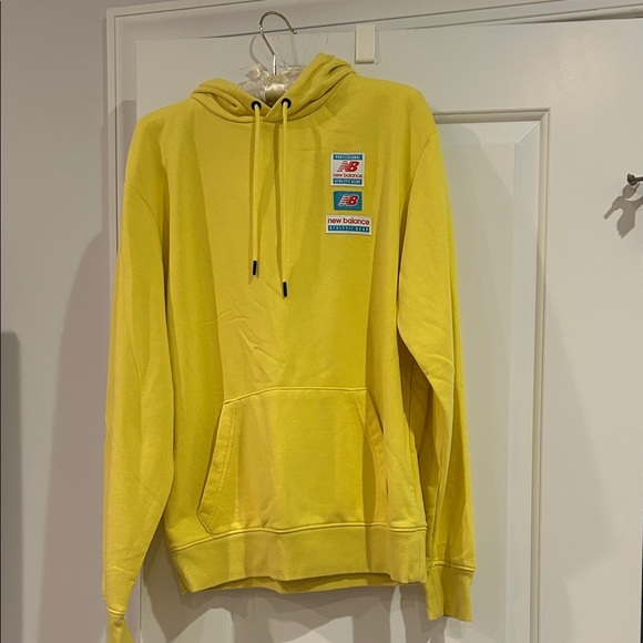 New Balance | Other | New Balance Vibrant Yellow Hoodie | Poshmark